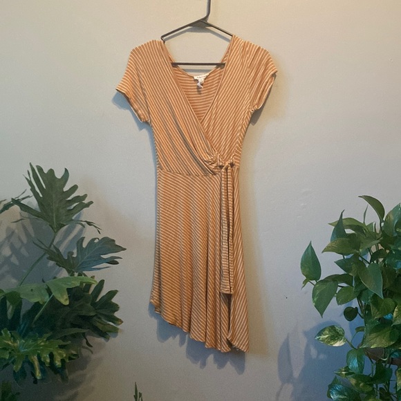 Rolla Coster | Dresses | Womens Striped Yellow Dress | Poshmark